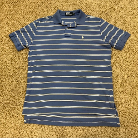 Polo Ralph Lauren | Shirts | Mens Blue Polo Shirt Size Medium | Poshmark